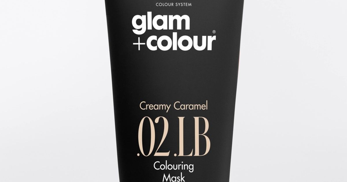 Glam+Colour Creamy Caramel .02 .LB Colouring Mask - Produkte - Kramer Hair