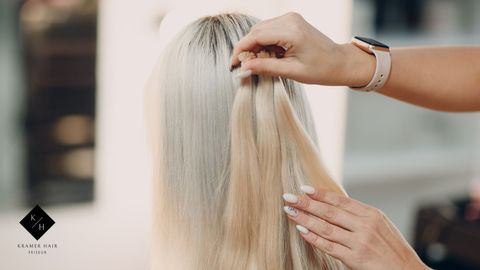 Kammsträhnen: natürliche Strähnchen für einen frischen Look - Kramer Hair